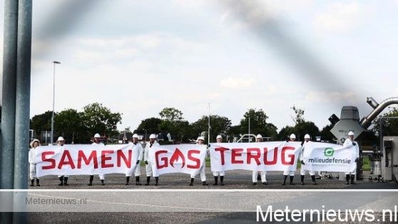 Actievoerders bezetten Nam terrein in Sappemeer(Video)