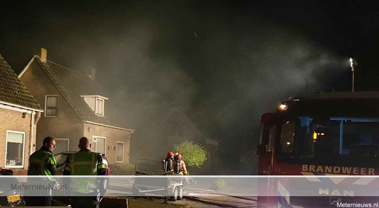 Grote brand Nieuw Roden onder controle(Video)