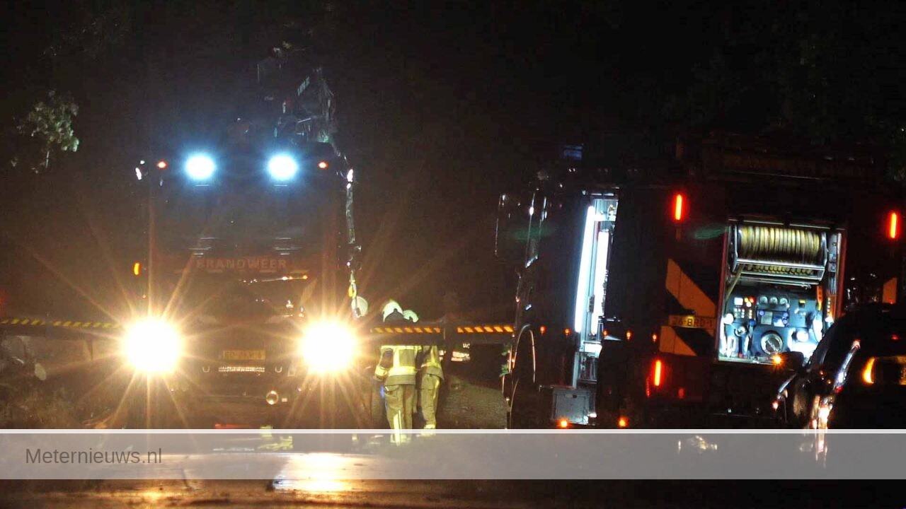 Zwaar gewonde in Haantje door noodweer(Video)